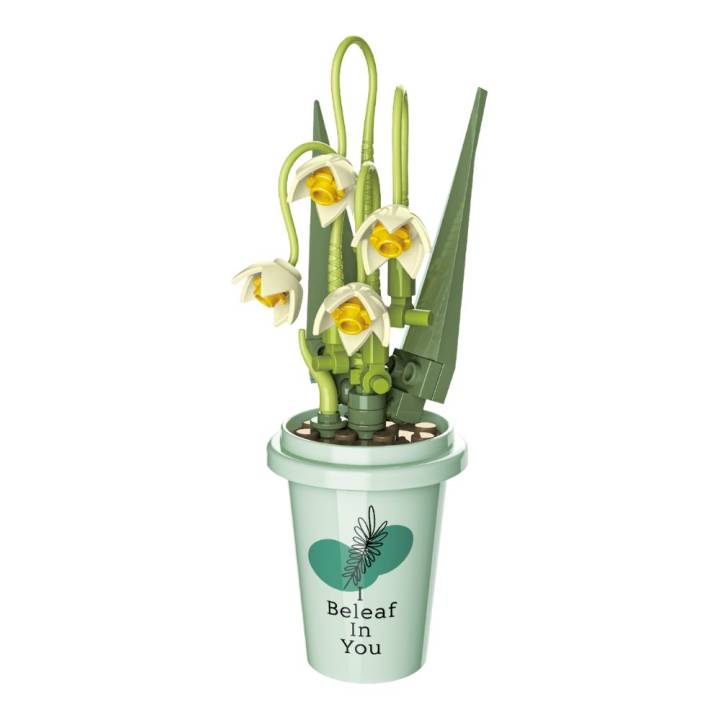 Plantas con maceta en kit Cubix - 10 modelos surtidos